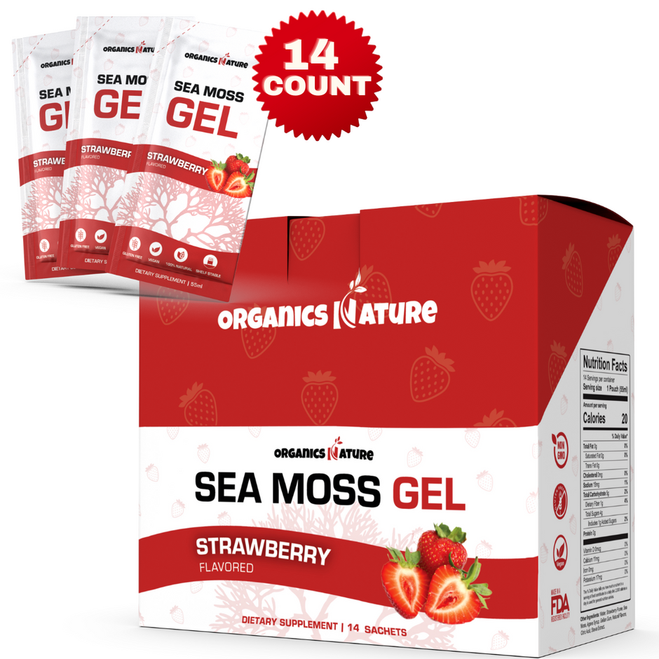 Buy Sea Moss Gel Online | Free Shipping | Organics Nature