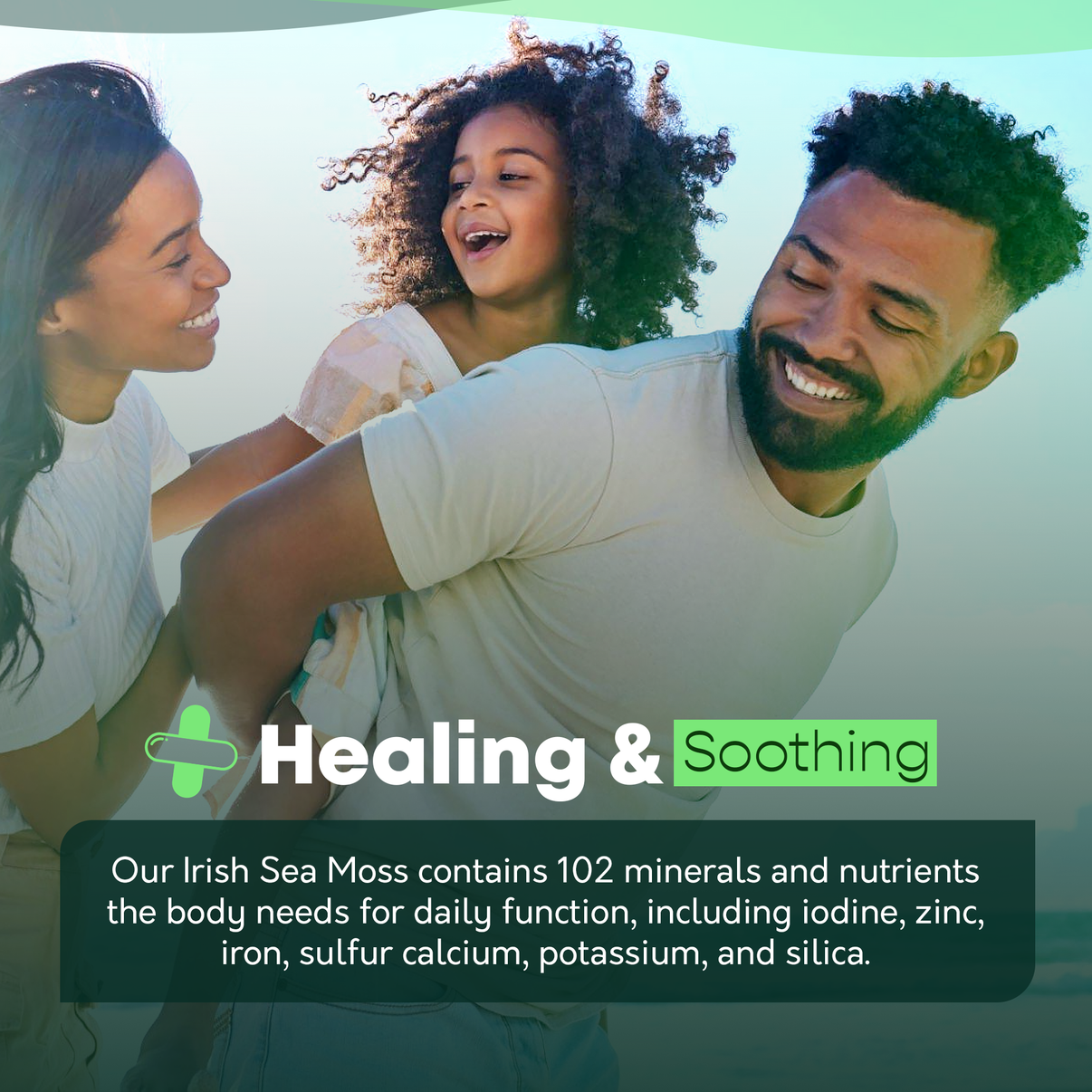 Irish Sea Moss Capsules | Wild Sea Moss Pills - Organics Nature