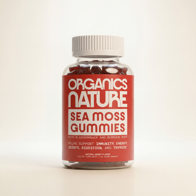 Sea Moss Gummies | Irish Moss Gummies For Adults & Kids – Organics Nature