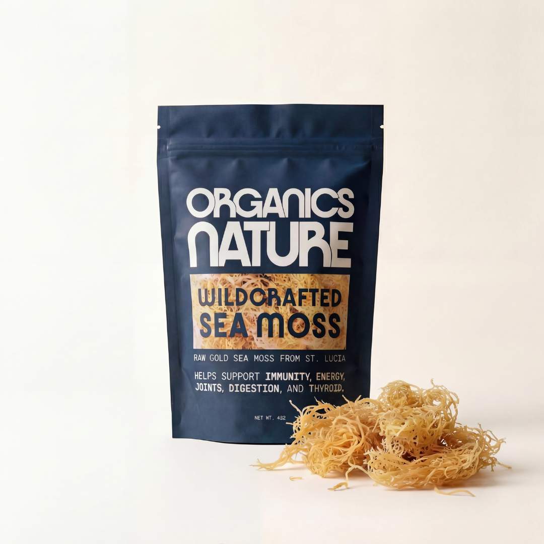 Wildcrafted Raw Sea Moss | Free Shipping | Organics Nature